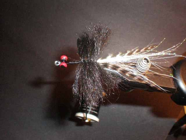 Black Toad Fly - Fly Cast Charters